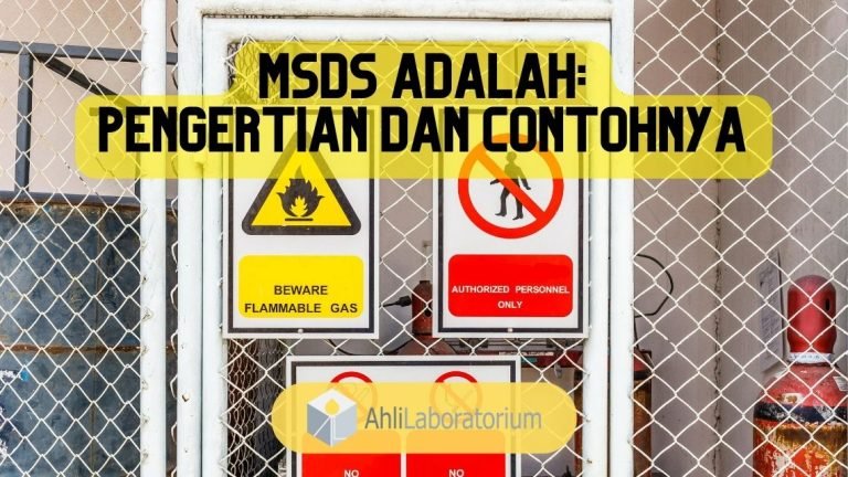 MSDS [Pengertian dan Contohnya] - AhliLaboratorium